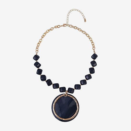 Click here for Mixit Womens Circle 16 Inch Pendant Necklace  One... prices