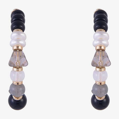 Click here for Mixit Womens 31.6mm Circle Hoop Earrings  One Size... prices