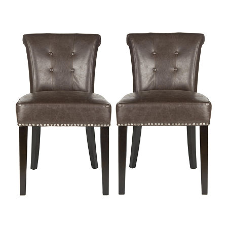 Click here for Safavieh Sinclaire Dining Chair  One Size  Brown prices