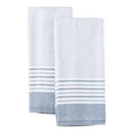 Click here for Cooks Haru Stripe Dual Purpose 2-pc Kitchen Towel... prices