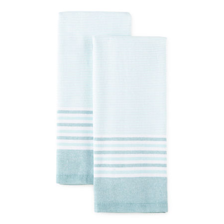 Click here for Cooks Haru Stripe Dual Purpose 2-pc Kitchen Towel... prices
