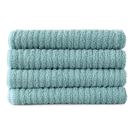 Click here for Cooks Scrubber 4-pc Dish Cloth Set  One Size  Blue prices