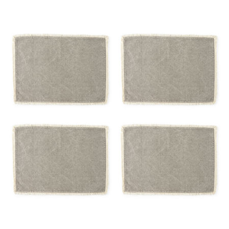 Click here for Homewear Kygo 4-pc. Placemat  One Size  Black prices
