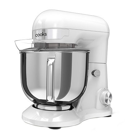 Cooks 5.3-Quart Stand Mixer  One Size  White