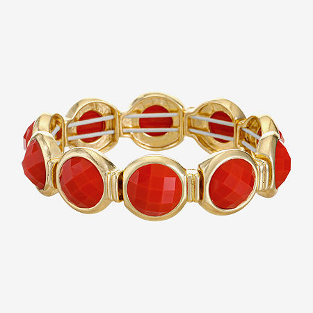 Click here for Liz Claiborne Womens Orange Round Stretch Bracelet... prices