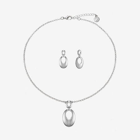 Click here for Liz Claiborne Pendant Necklace And Drop Earring Wo... prices