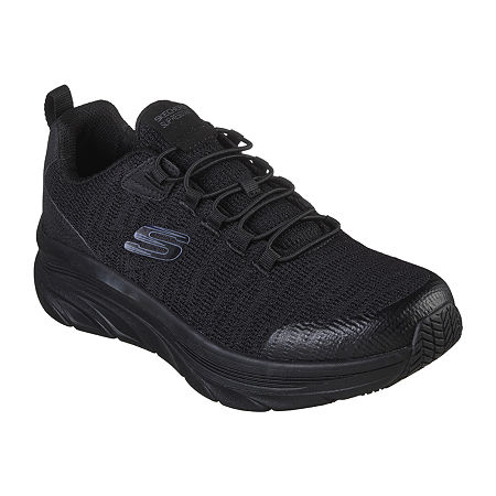 Click here for Skechers DLux Walker Mens Round Closed Toe Work Sh... prices