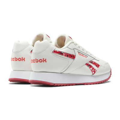 Reebok Glide Ripple Womens Sneakers, Color: White Red - JCPenney