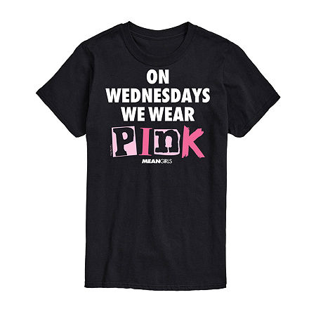 Click here for Mens Short Sleeve Mean Girls Graphic T-Shirt  Medi... prices