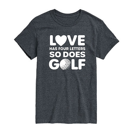 Click here for Mens Short Sleeve Golf Graphic T-Shirt  Large  Gra... prices
