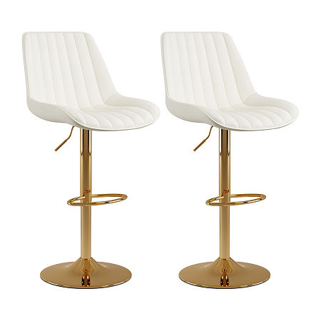 Click here for Corliving 2-pc. Upholstered Swivel Bar Stool  One... prices
