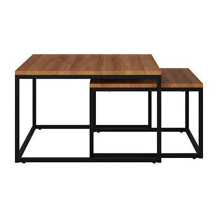 Click here for Corliving 2-pc. Nesting Tables  One Size  Brown prices