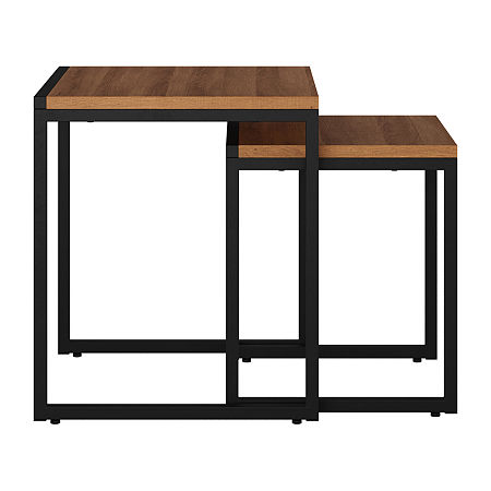 Click here for Corliving 2-pc. Nesting Tables  One Size  Brown prices