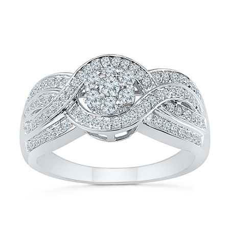 Click here for Womens 1/2 CT. T.W. Natural White Diamond 10K Whit... prices