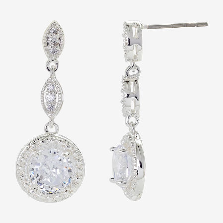 Click here for Sparkle Allure Womens Cubic Zirconia Pure Silver O... prices