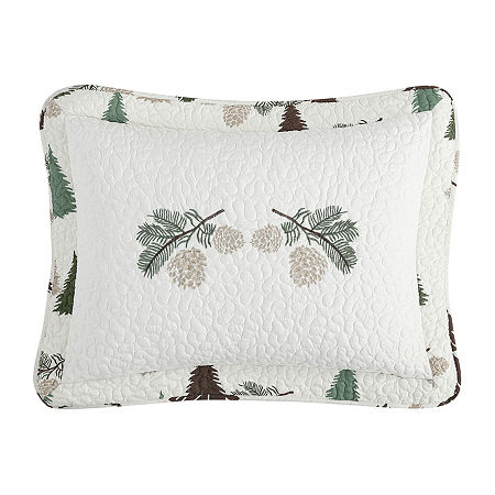 Click here for Beatrice Home Fashions Cabin High Embroidered Pill... prices