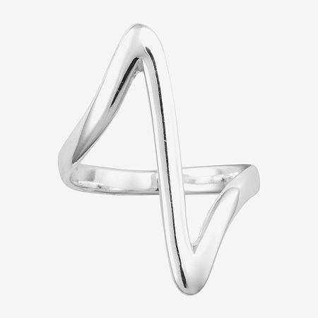 Click here for Sparkle Allure Womens Pure Silver Over Brass Band... prices