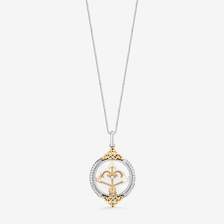 Click here for Enchanted Disney Fine Jewelry Womens 1/6 CT. T.W.... prices