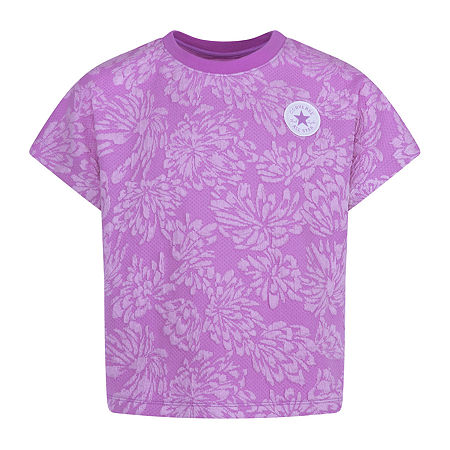 Click here for Converse Big Kid Girls Crew Neck Short Sleeve Acti... prices