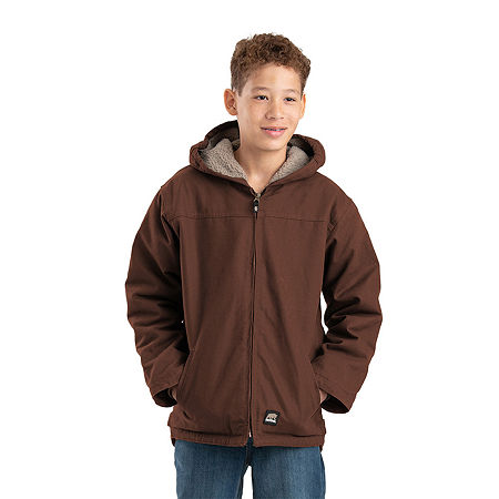 Click here for Berne Little & Big Kid Unisex Hooded Heavyweight Q... prices