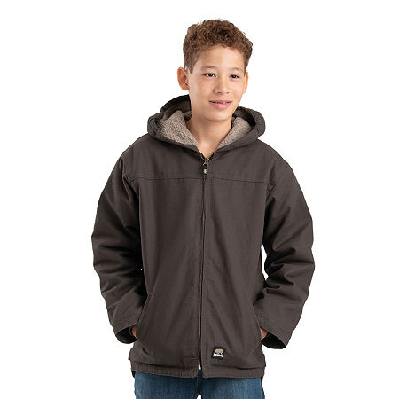 Click here for Berne Little & Big Kid Unisex Hooded Heavyweight Q... prices