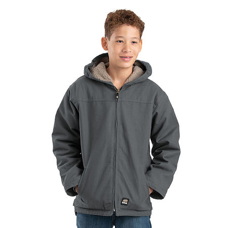 Click here for Berne Little & Big Kid Unisex Hooded Heavyweight Q... prices