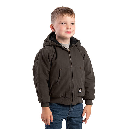 Click here for Berne Little & Big Kid Unisex Hooded Heavyweight Q... prices