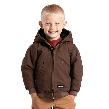 Click here for Berne Toddler Unisex Hooded Heavyweight Work Jacke... prices