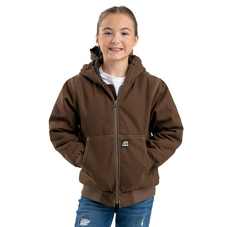 Click here for Berne Little & Big Kid Unisex Hooded Heavyweight Q... prices