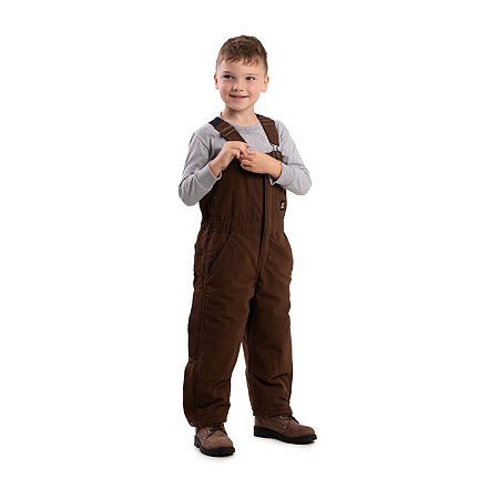 Click here for Berne Little & Big Kid Unisex Overalls  Medium  Br... prices
