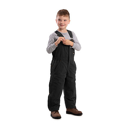 Click here for Berne Little & Big Kid Unisex Overalls  Small  Bla... prices