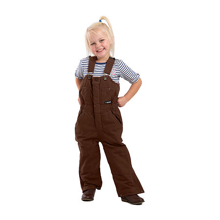Click here for Berne Toddler Unisex Kids Overalls  4t  Brown prices