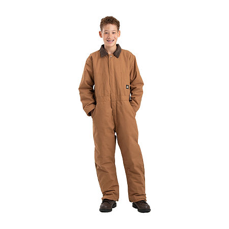 Click here for Berne Little & Big Kid Unisex Overalls  Small  Bro... prices