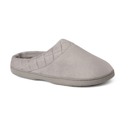 Click here for Dearfoams Darcy Velour Scuff Womens Memory Foam Cl... prices