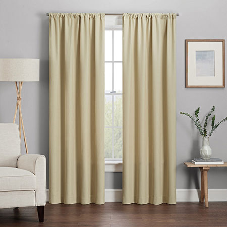 Click here for Eclipse Kendall Rod Pocket Blackout Single Curtain... prices