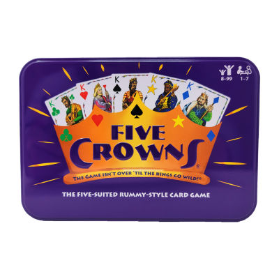 Five Crowns - The Five-Suited Rummy-Style Card Game, Color: Multicolor ...