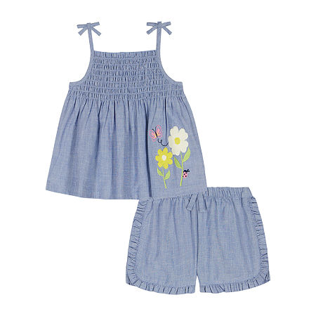 Click here for Kids Headquarters Baby Girls 2-pc. Short Set  3-6... prices