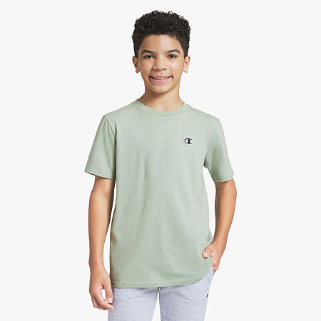 Click here for Champion Big Kid Boys Round Neck Short Sleeve Regu... prices