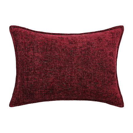 Click here for Chenille 14x20 Lumbar Pillow  One Size  Red prices