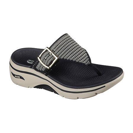 Click here for Skechers Womens Go Walk Arch Fit 2.0 Ashley Flip-F... prices