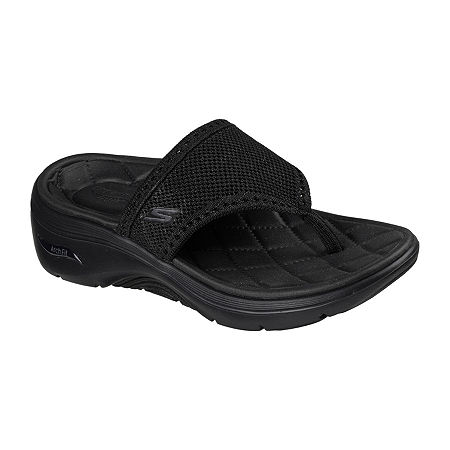 Click here for Skechers Womens Go Walk Arch Fit 2.0 Ashley Flip-F... prices