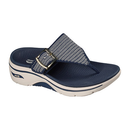 Click here for Skechers Womens Go Walk Arch Fit 2.0 Ashley Flip-F... prices