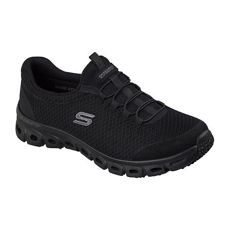 Click here for Skechers Glide Step Womens Round Closed Toe Work S... prices