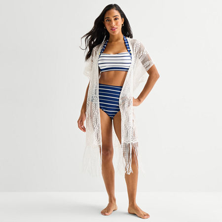 Click here for SOL and MER Sol And Mer Lace Topper Wrap  One Size... prices