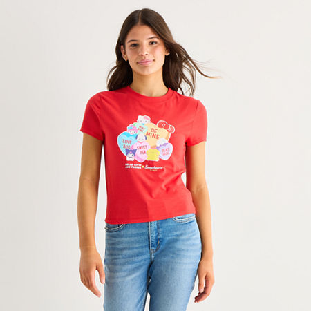 Click here for Womens Juniors Crew Neck Short Sleeve Hello Kitty... prices