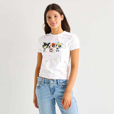 Click here for Womens Juniors Short Sleeve Hello Kitty x Powerpuf... prices