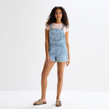Click here for Arizona Sleeveless Womens Overalls Juniors  Medium... prices