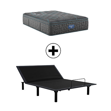 Click here for Beautyrest Level Two 14.75 Plush Pillow top - Matt... prices