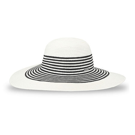 Click here for JS Jessica Simpson Black And White Stripe Womens F... prices