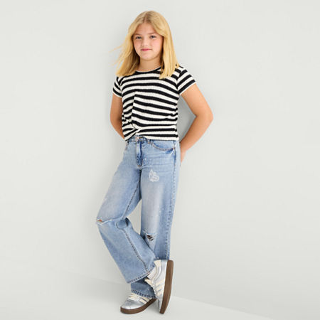 Click here for Vanilla Star Big Kid Girls Wide Leg Jean  16  Blue prices